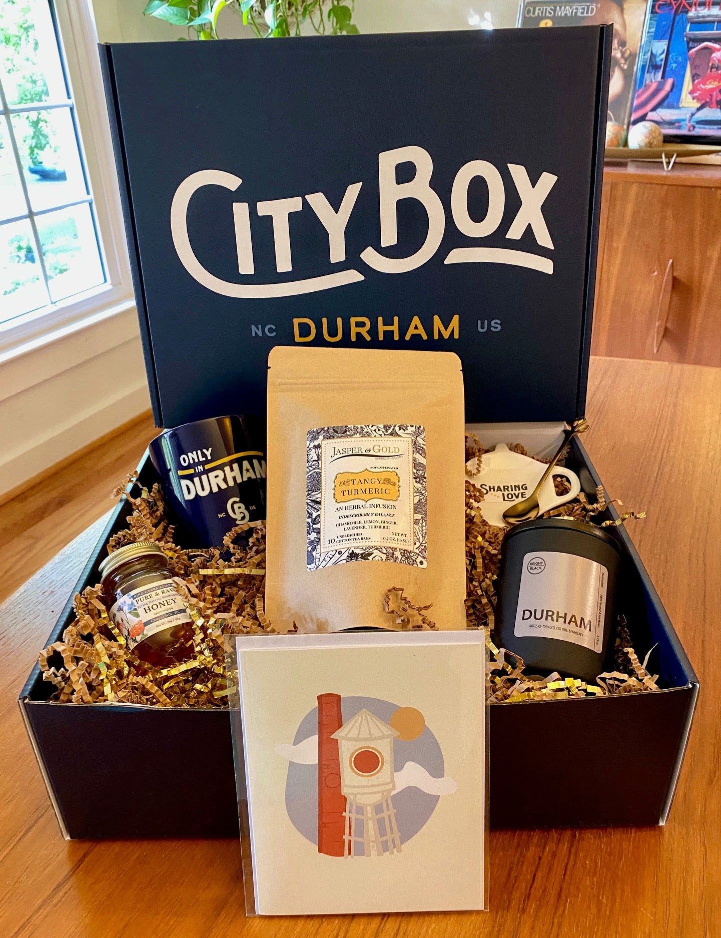 City Box Durham curated local product gift boxes